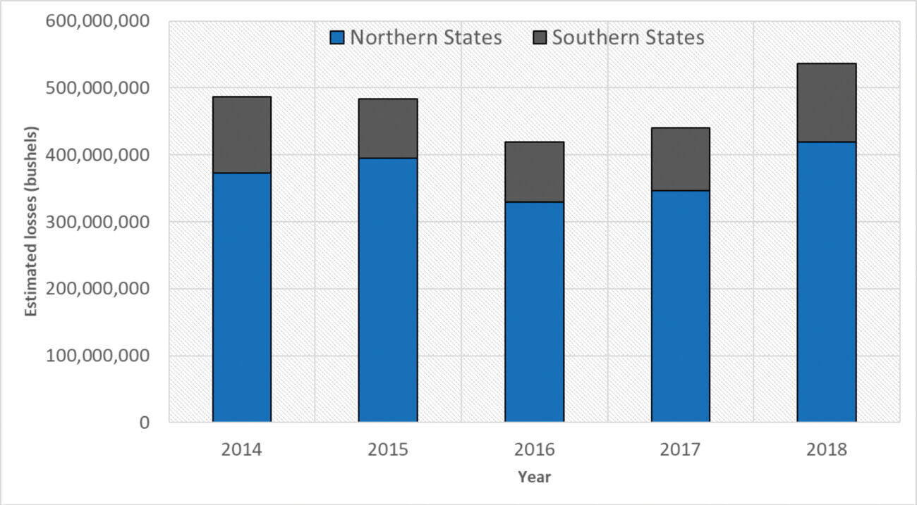 Estimates of Soybean Yield Losses Due to Diseases in the United States ...